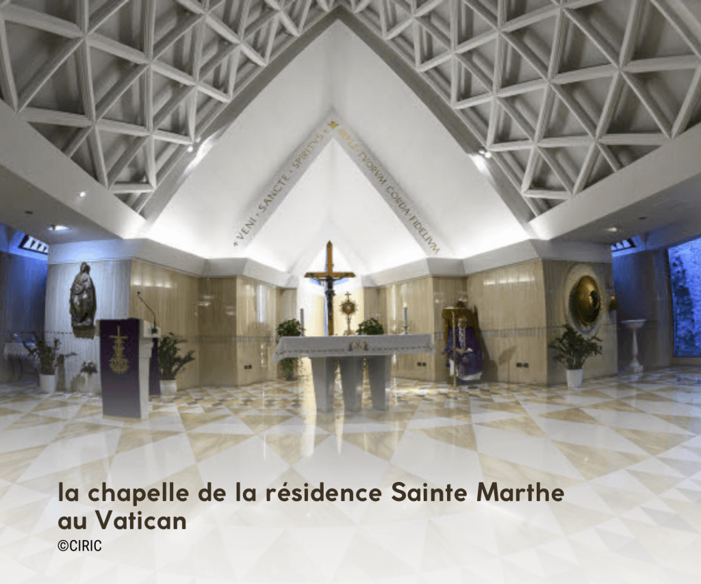 La Maison Sainte-Marthe, au cœur de l'élection du Pape lors d'un ...