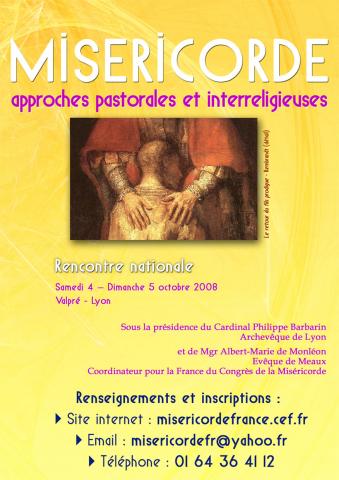 Rencontre nationale sur la Miséricorde à Lyon - Église catholique en France