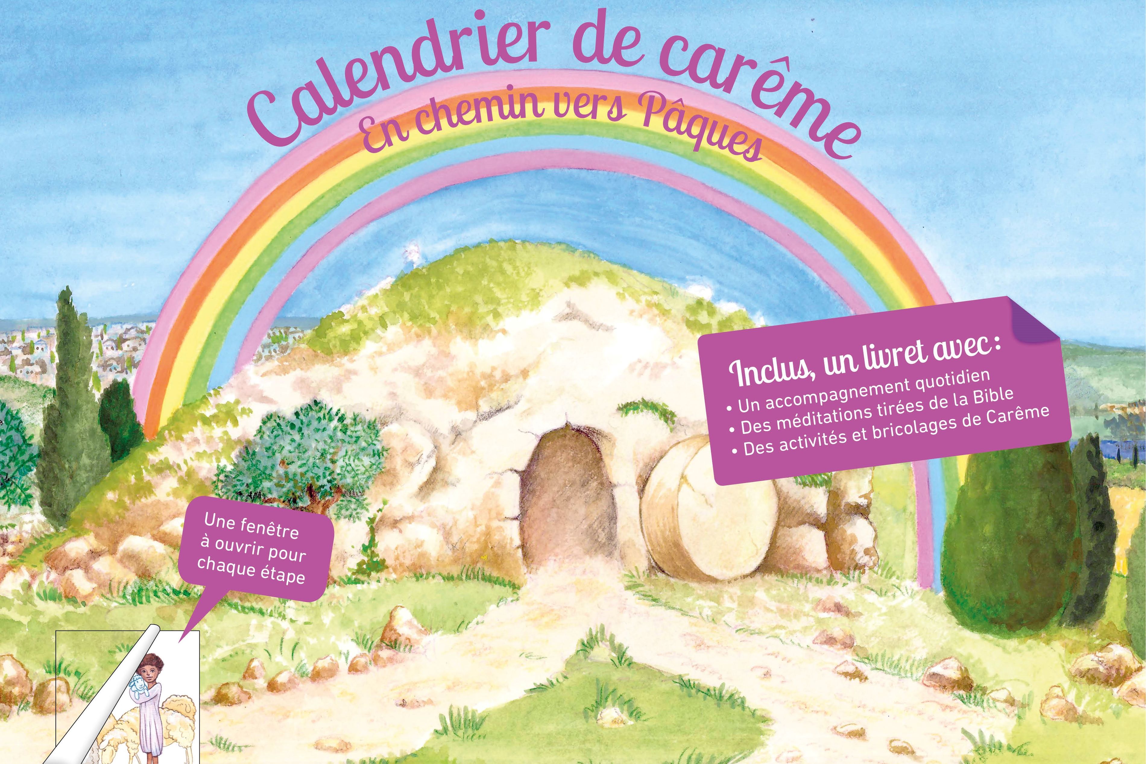 Un calendrier de Carême pour cheminer vers Pâques en famille