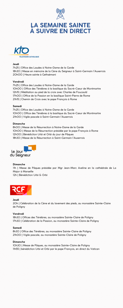 Semaine Sainte et Pâques