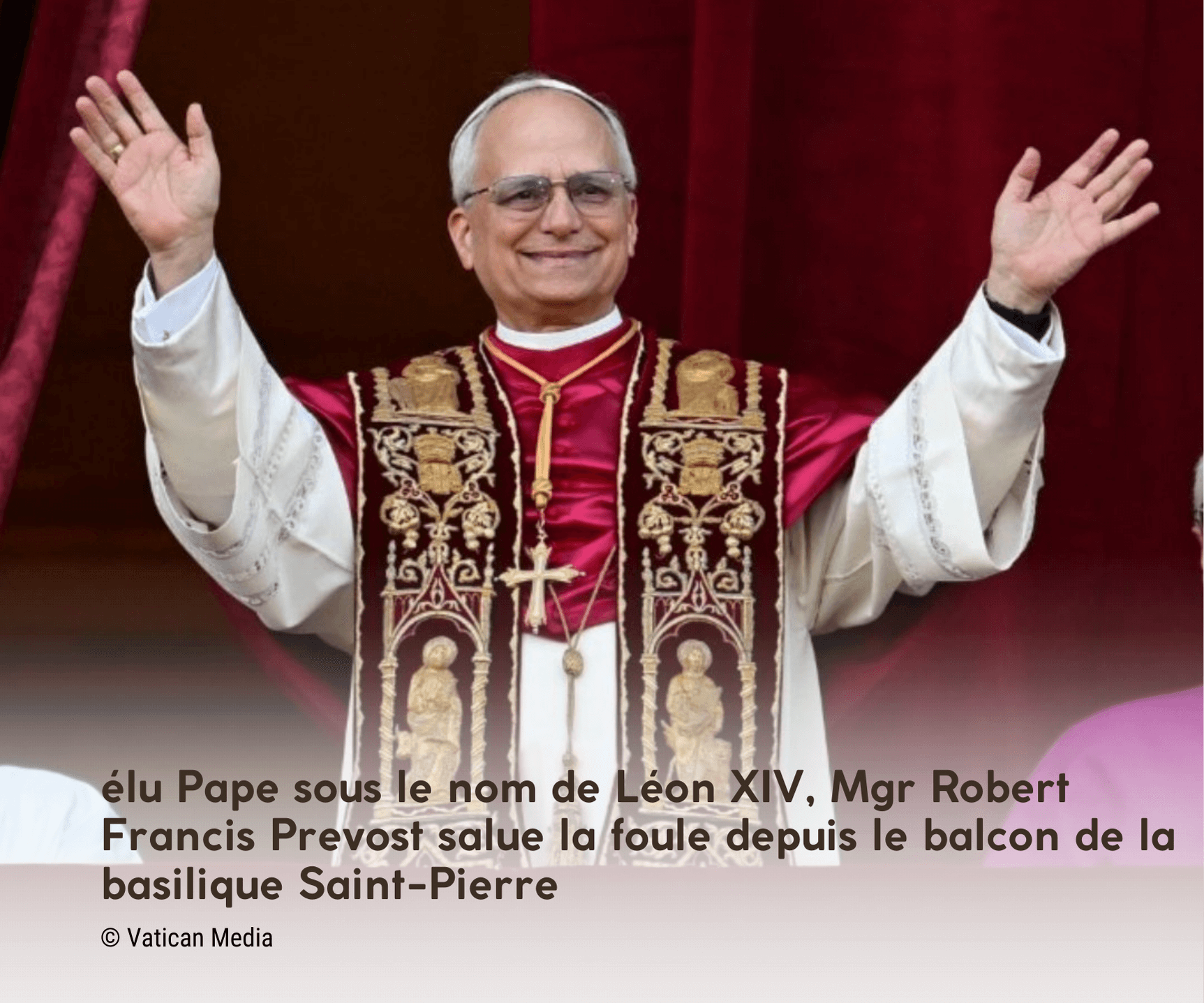 Biographie du pape Léon XIV - Église catholique en France