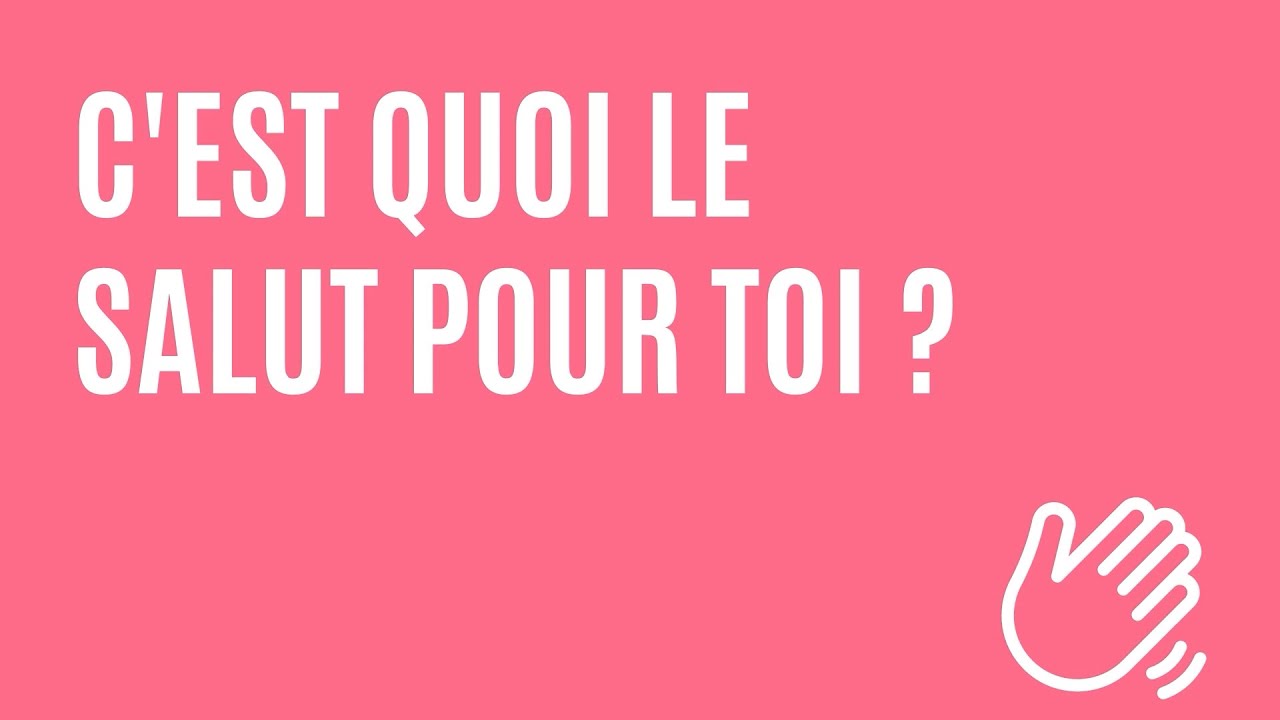 Définition : Salut - Église catholique en France